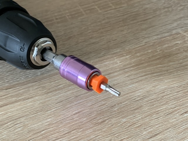 Bit Adapter 1/4 in to 4mm by spckr | Download free STL model ...