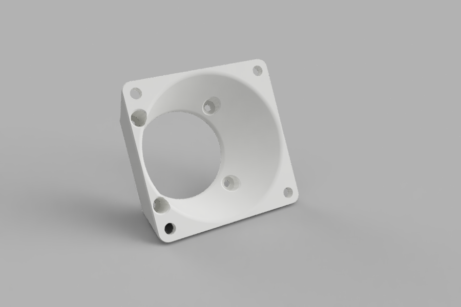 Hero Me 60mm Fan Adapter by spckr | Download free STL model ...