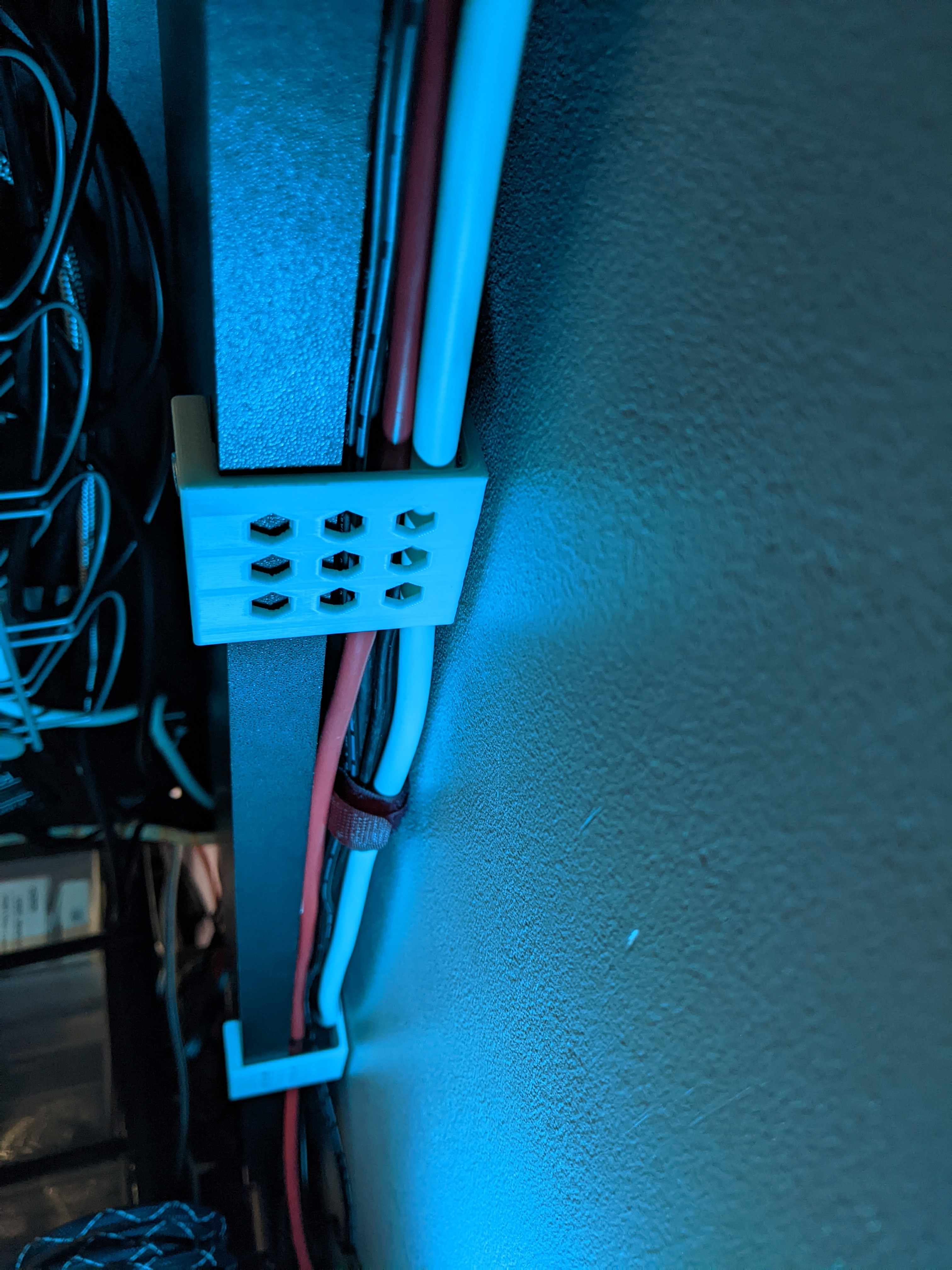 Ikea Fredde lower rear cable tidy brackets by GmoLargey | Download free ...