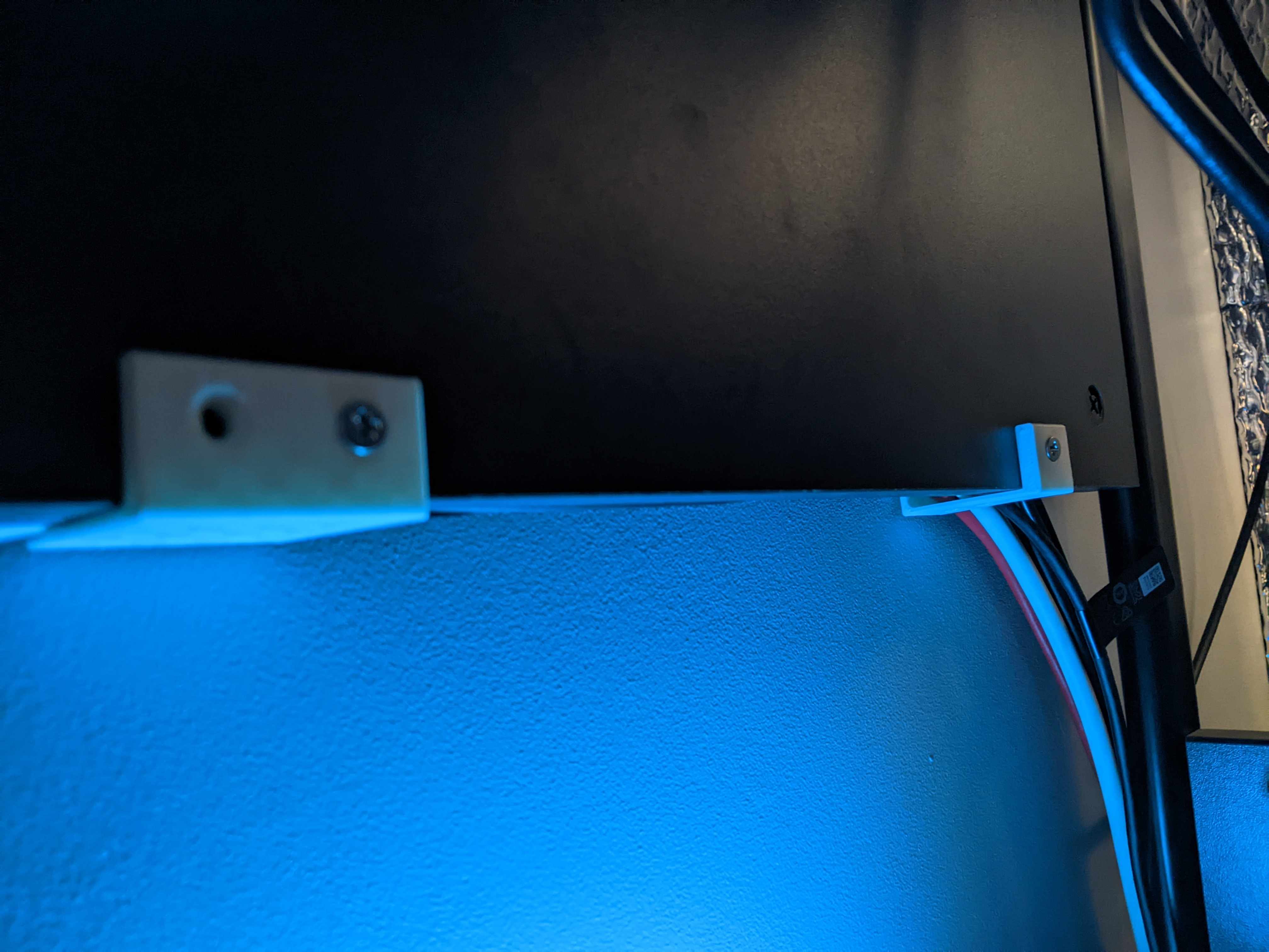 Ikea Fredde lower rear cable tidy brackets by GmoLargey | Download free ...