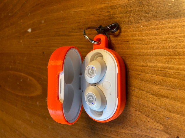 earbud outer case with attachment point by cwjohn67 | Download free STL ...