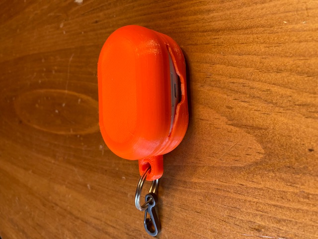 earbud outer case with attachment point by cwjohn67 | Download free STL ...