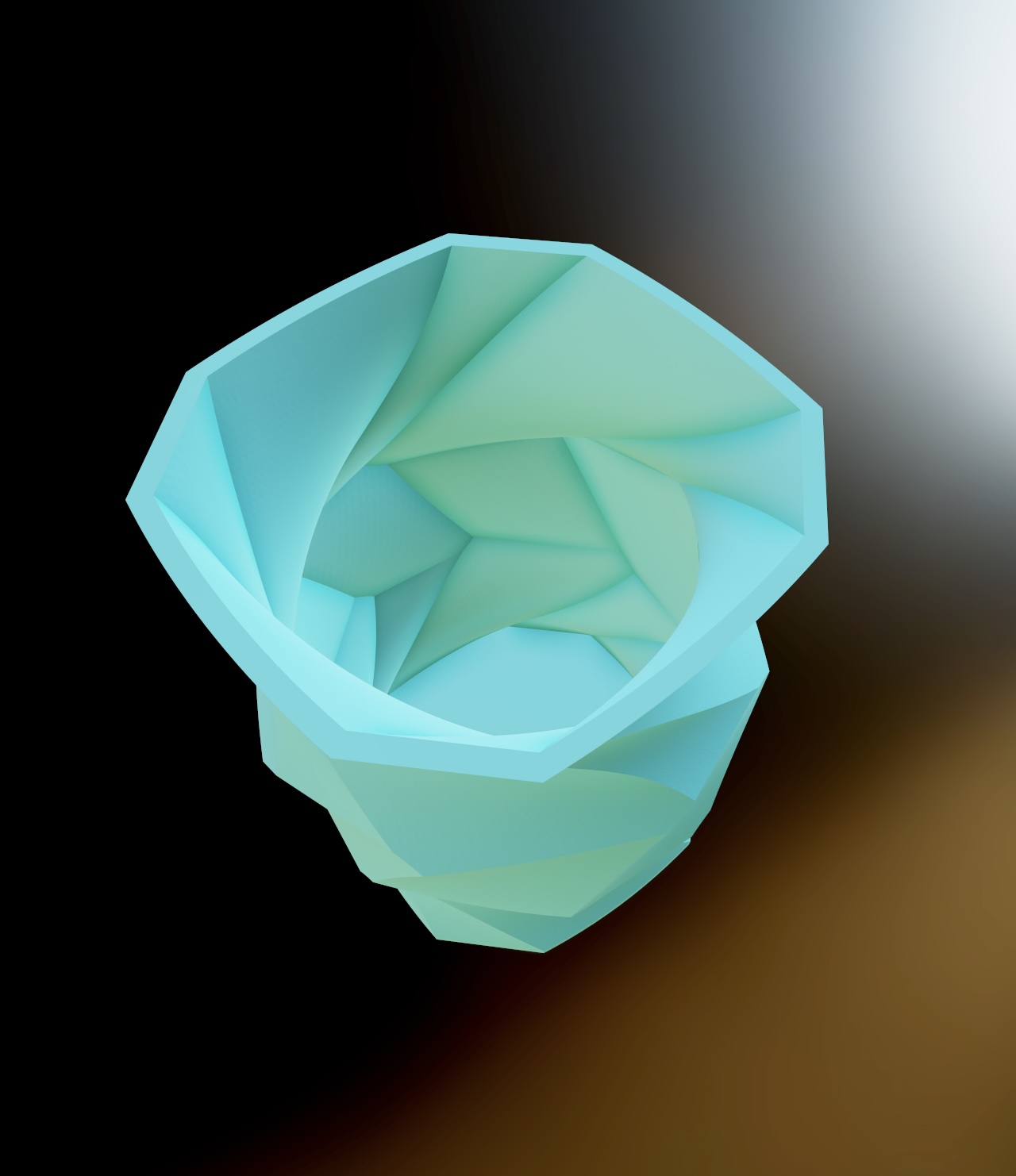 Twisted Square Vase by CuriousCoon | Download free STL model ...