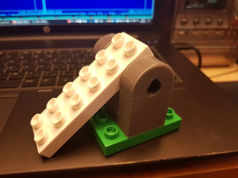 LEGO Duplo barrier by dziobu | Download free STL model | Printables.com