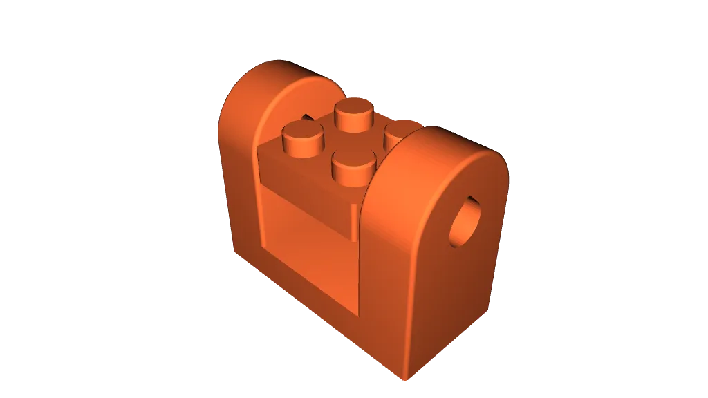 LEGO Duplo barrier by dziobu | Download free STL model | Printables.com