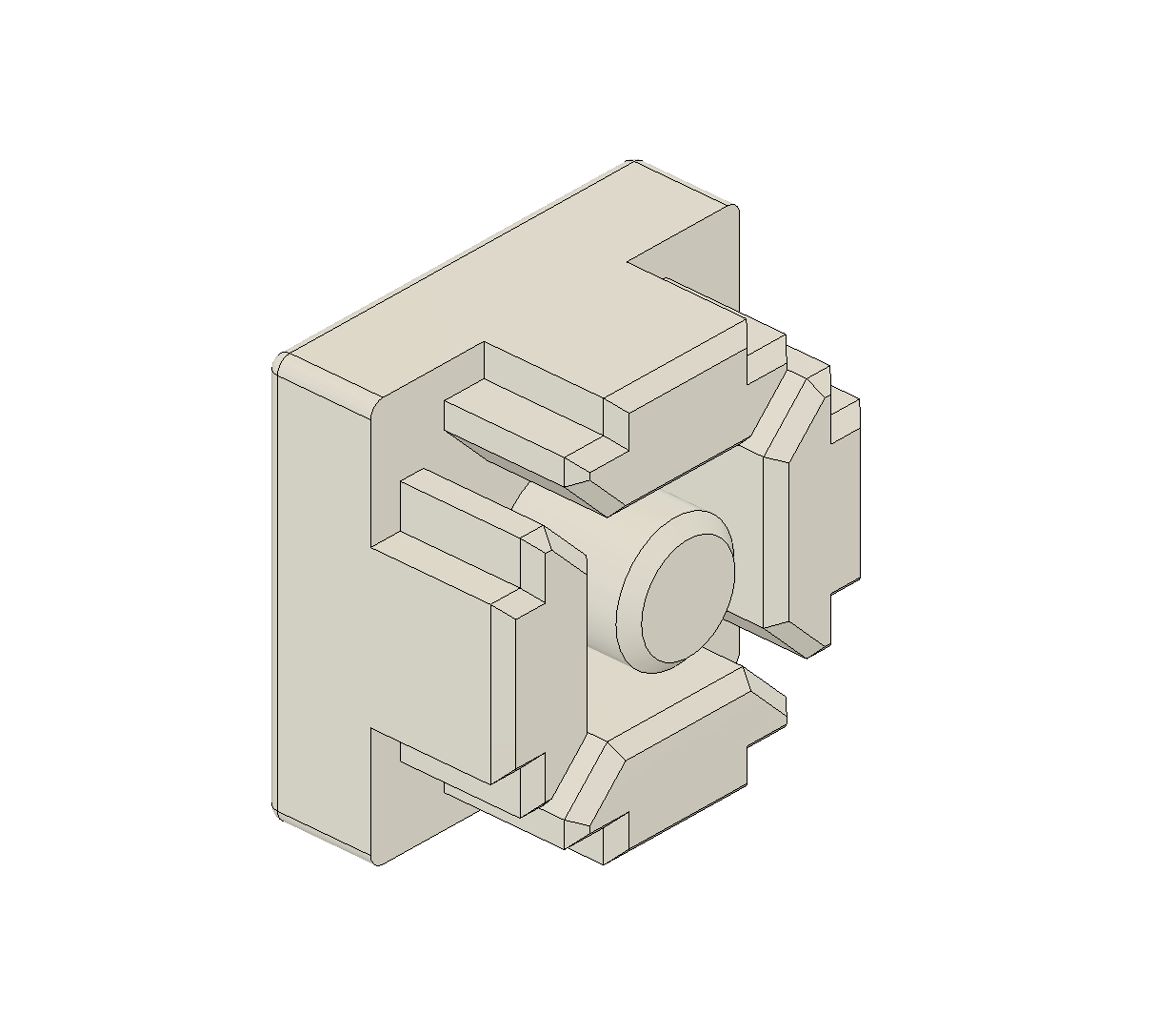 1515 extrusion end cap by spckr | Download free STL model | Printables.com