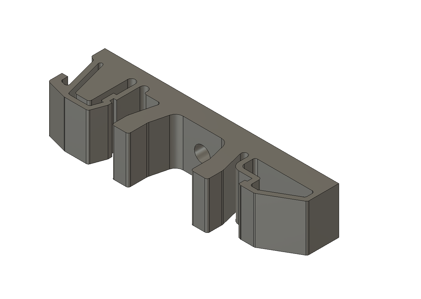 Din rail clip short by spckr | Download free STL model | Printables.com