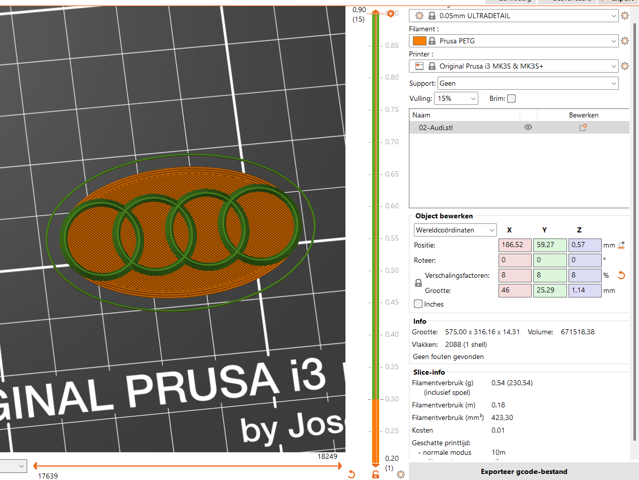 Extruder bewegings visualiseren. Visualize extruder motion by Ludo B | Download free STL model ...