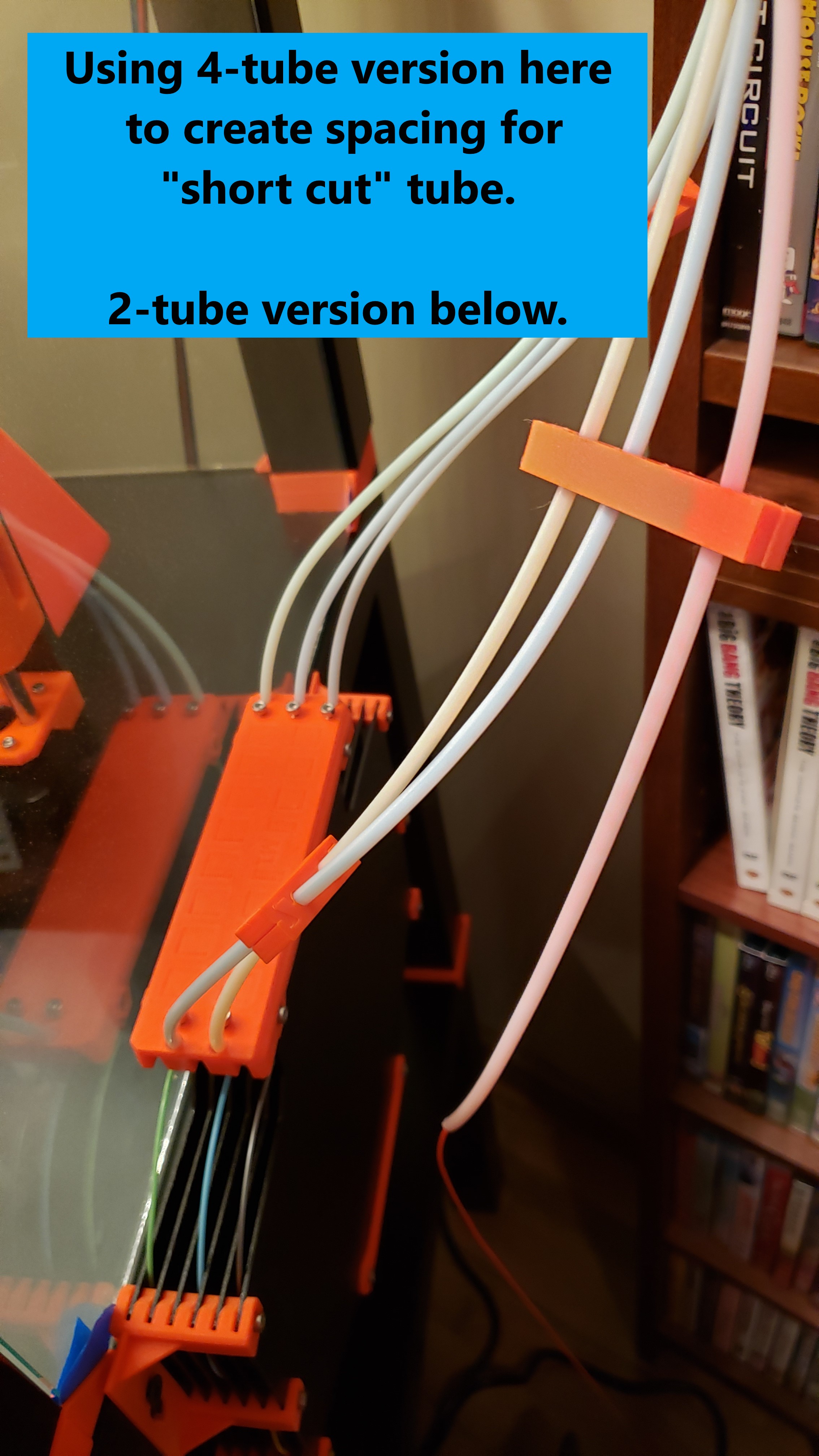 Remix: Prusa MMU2 PTFE Tubes Separator by trv | Download free STL model ...