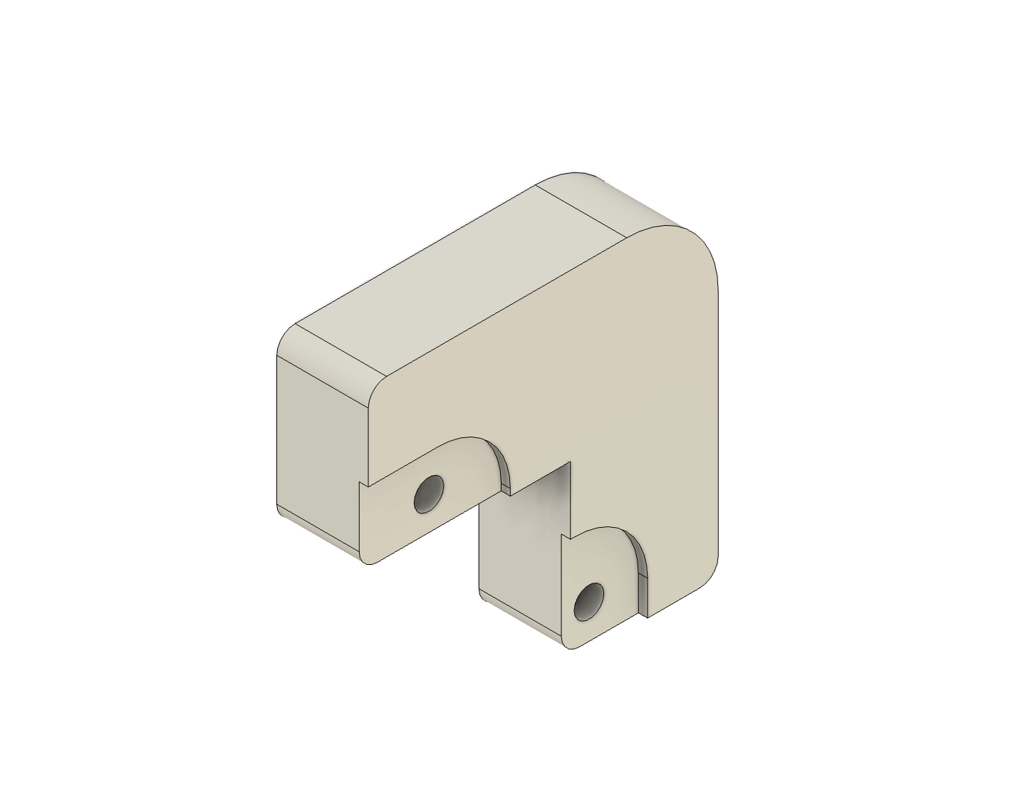 CR/BL-touch mount Y-offset spacer by jonasgddfr | Download free STL ...