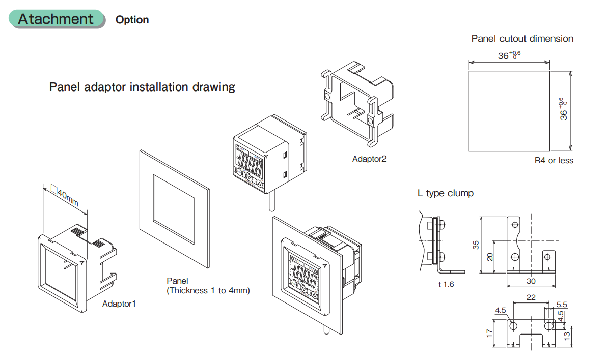 Manometer Panel Mount Plate by tehlonz | Download free STL model ...