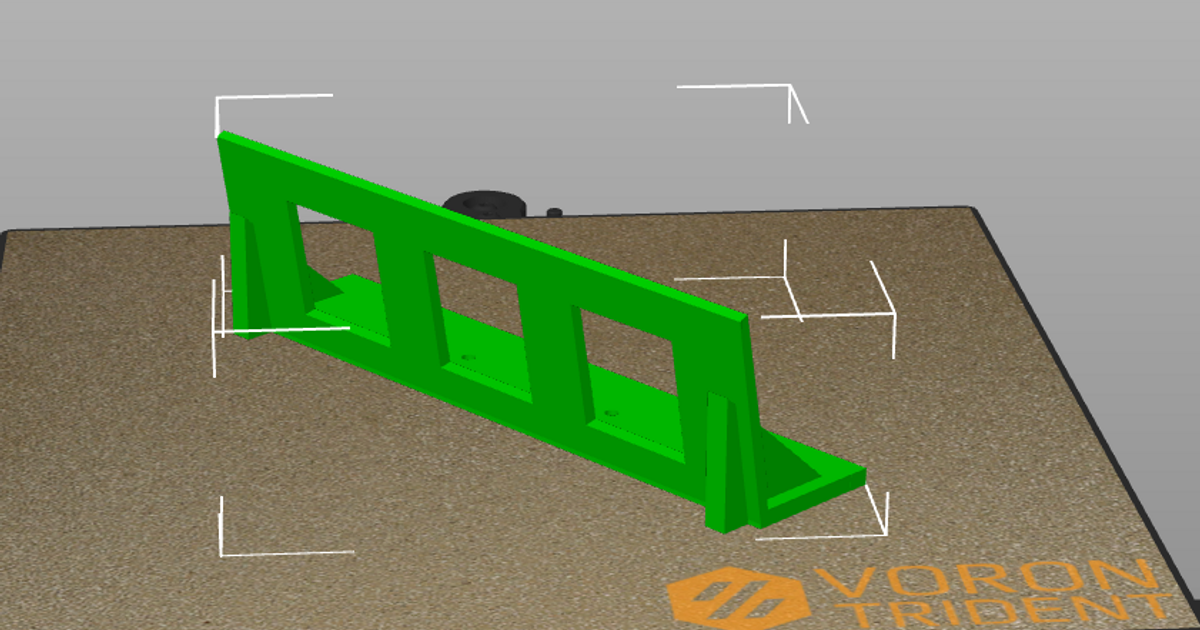 Manometer Panel Mount Plate by tehlonz | Download free STL model ...