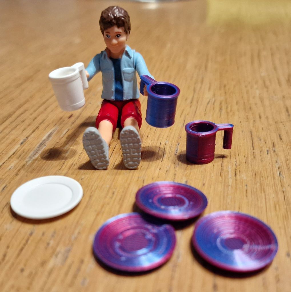 Schleich - Teller by Locu | Download free STL model | Printables.com