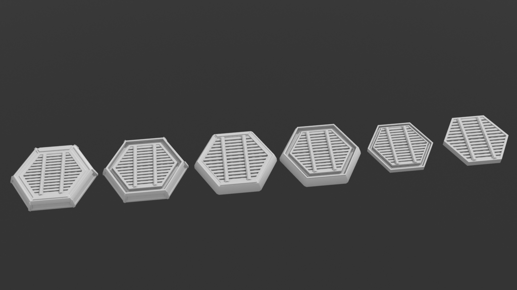 Mechbay Hex Base by LeoIsMaking | Download free STL model | Printables.com