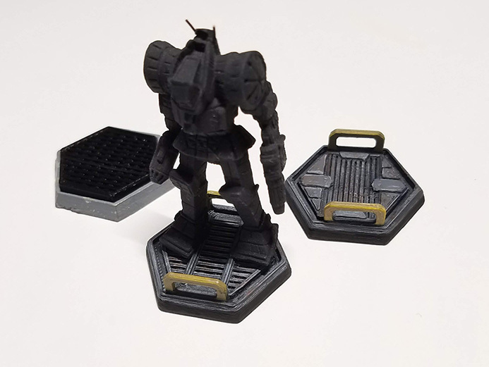 Mechbay Hex Base by LeoIsMaking | Download free STL model | Printables.com
