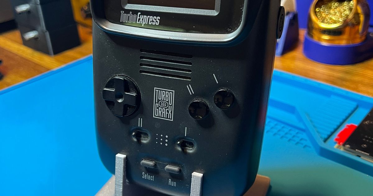 NEC TurboExpress PC Engine GT Display Stand by Kytor | Download free ...