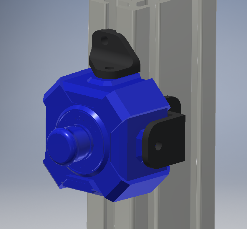 Fanatec E-stop button offset side mount by James S | Download free STL ...