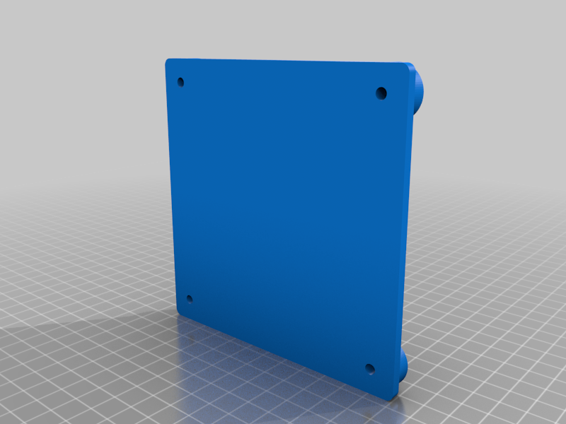 trak racer 100x100 recessed vesa spacer by James S | Download free STL ...