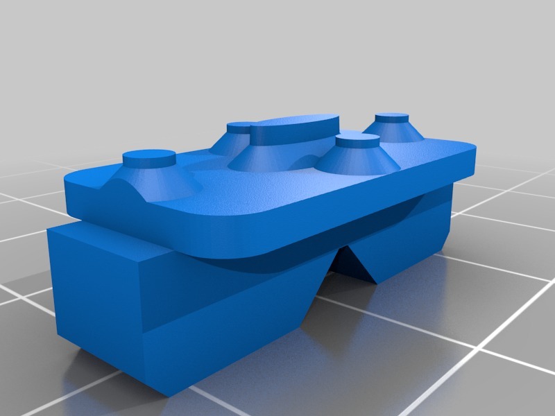 Raspberry Pi case (top) for Adafruit LCD Pi Plate by James S | Download ...