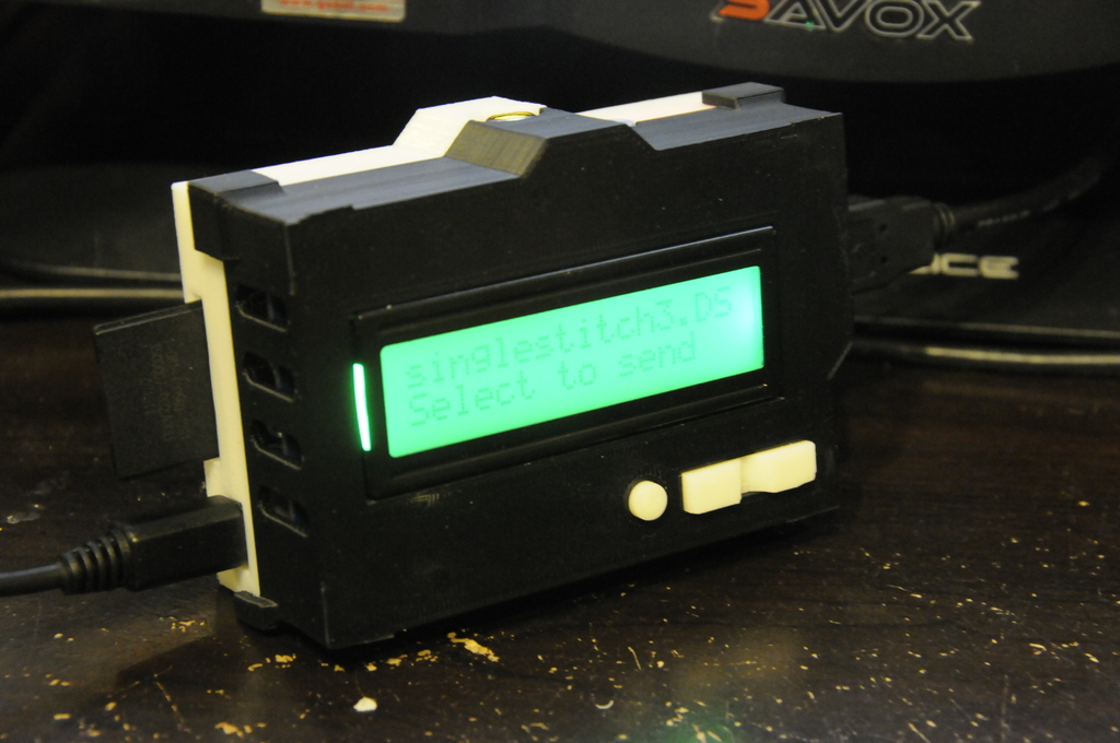 Raspberry Pi case (top) for Adafruit LCD Pi Plate by James S | Download ...