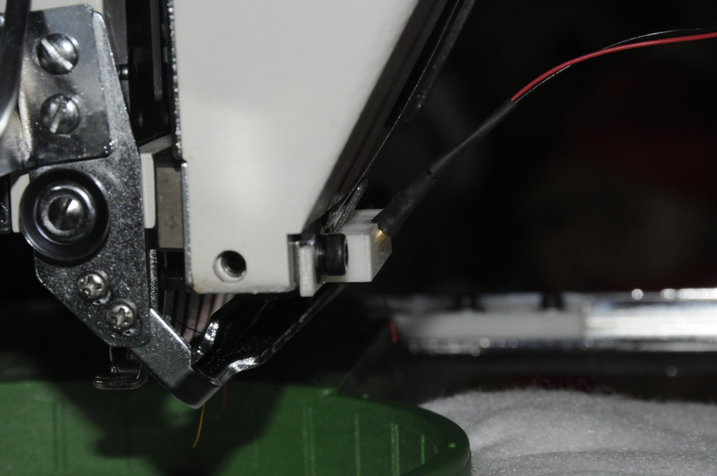 Laser position indicator bracket for Tajima NEO embroidery machine by ...