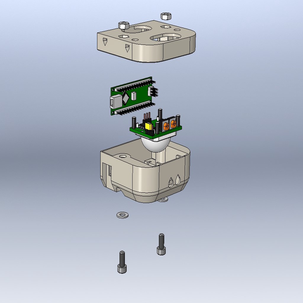 PIR-Sensor / Motion detector with Arduino Nano by Buzz | Download free ...