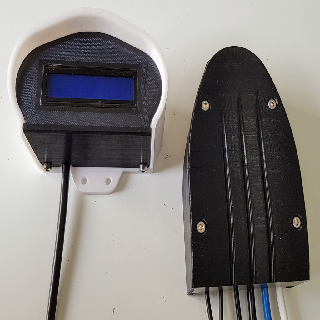 Esp32 Devkit V4 Lcd Outdoor Housing By Buzz Download Free Stl Model