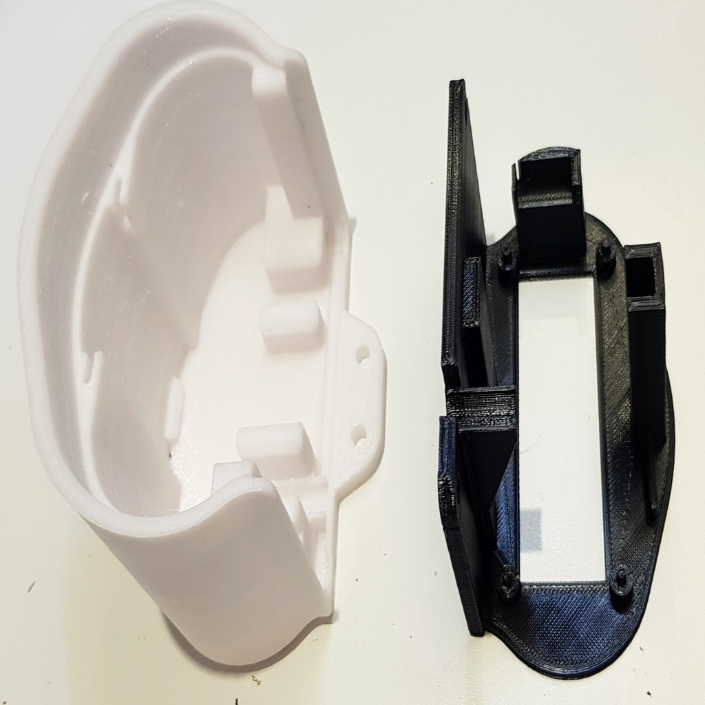 ESP32 DevKit V4 + LCD Outdoor Housing by Buzz | Download free STL model ...