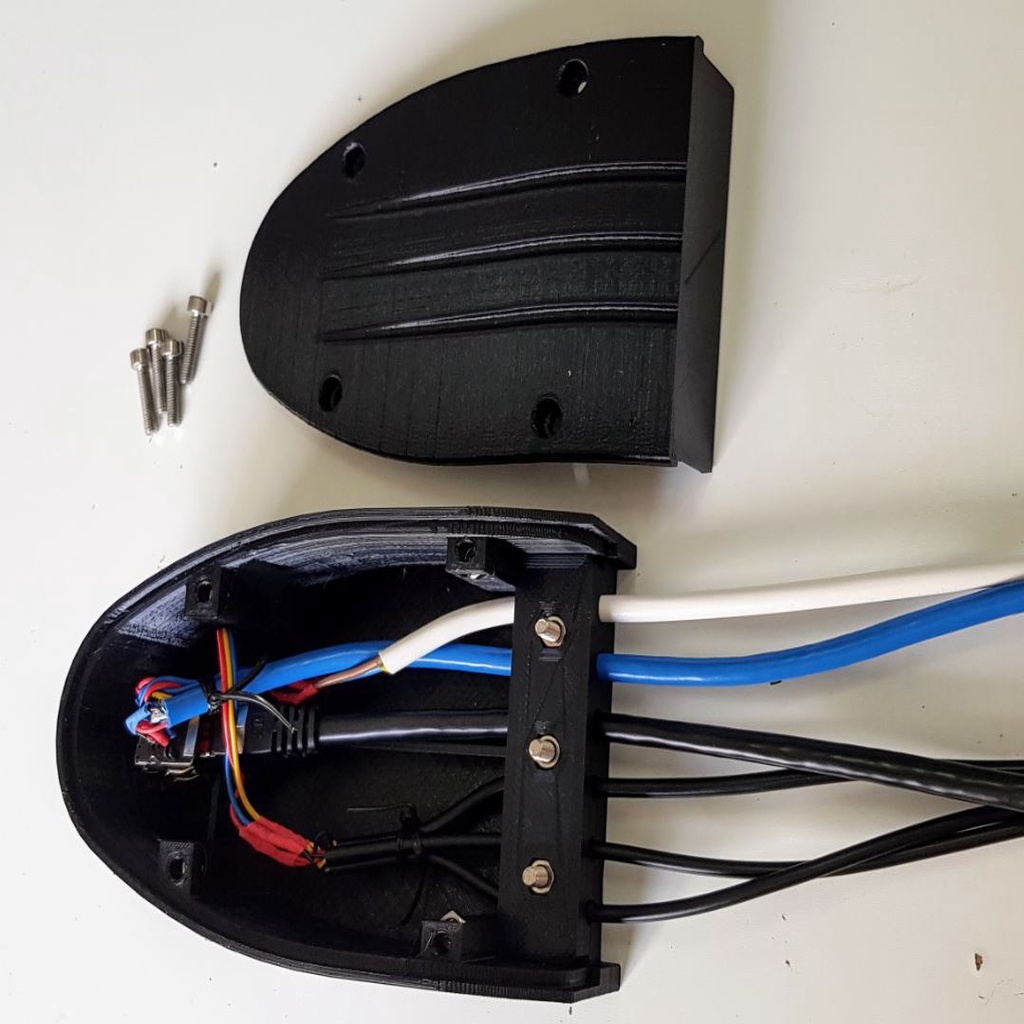 Esp32 Devkit V4 Lcd Outdoor Housing By Buzz Download Free Stl Model