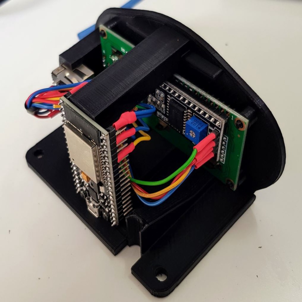 Esp32 Devkit V4 Lcd Outdoor Housing By Buzz Download Free Stl Model