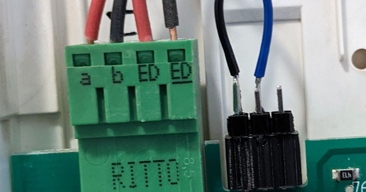 3 pin male dupont wire to PCB connector by TheSmartHomeJourney ...