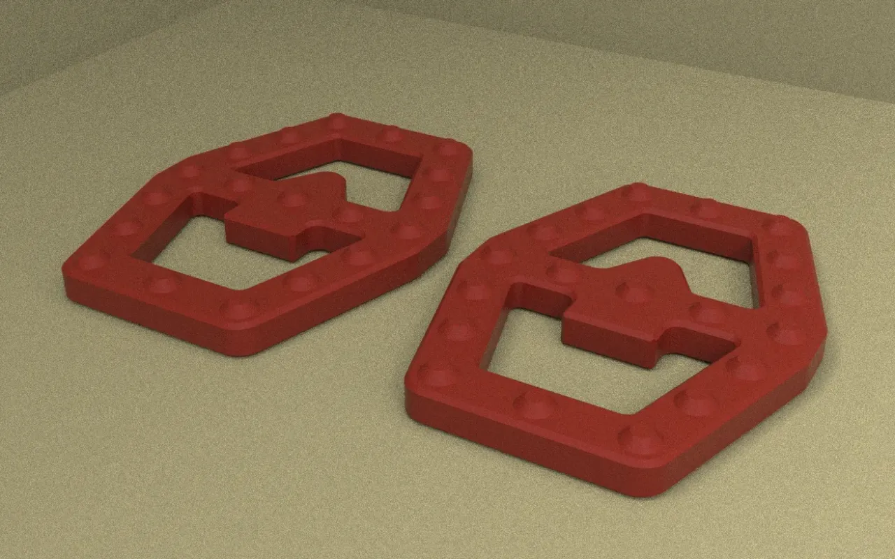 SPD pedal adapter by tolape | Download free STL model | Printables.com