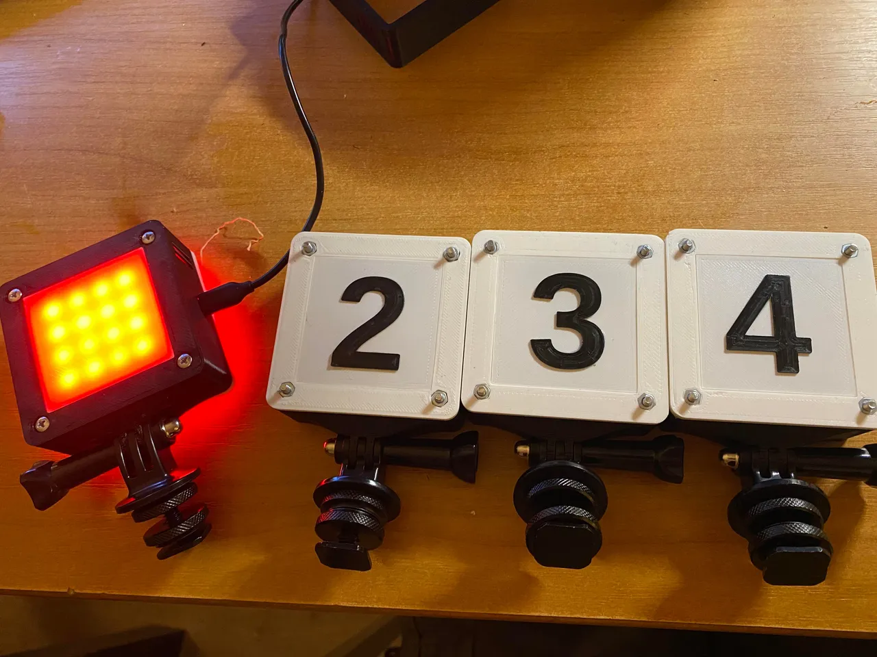 Wireless Tally Light - DIY with ESP8266 by RickPWR | Download free STL model | Printables.com