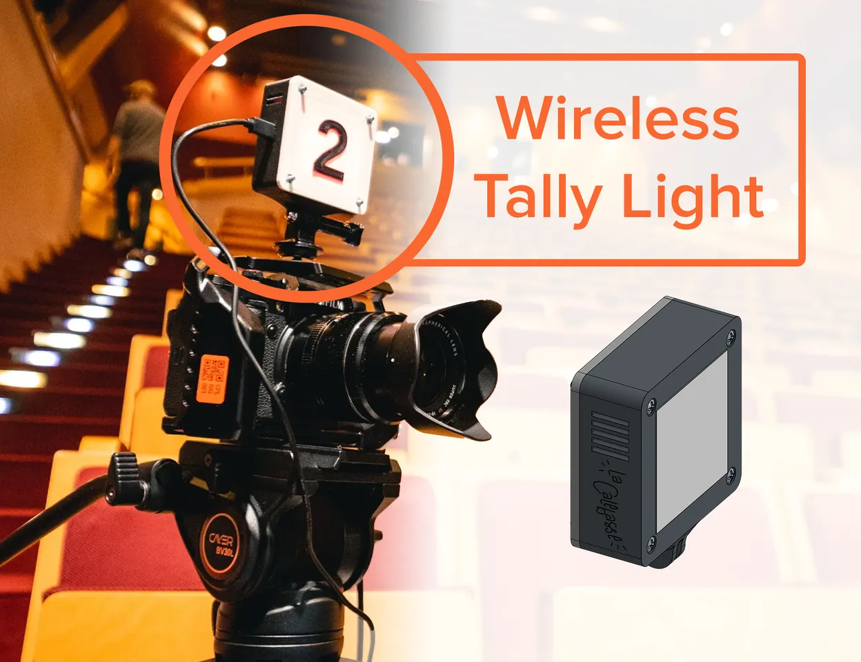 Wireless Tally Light - DIY with ESP8266 by RickPWR | Download free STL model | Printables.com