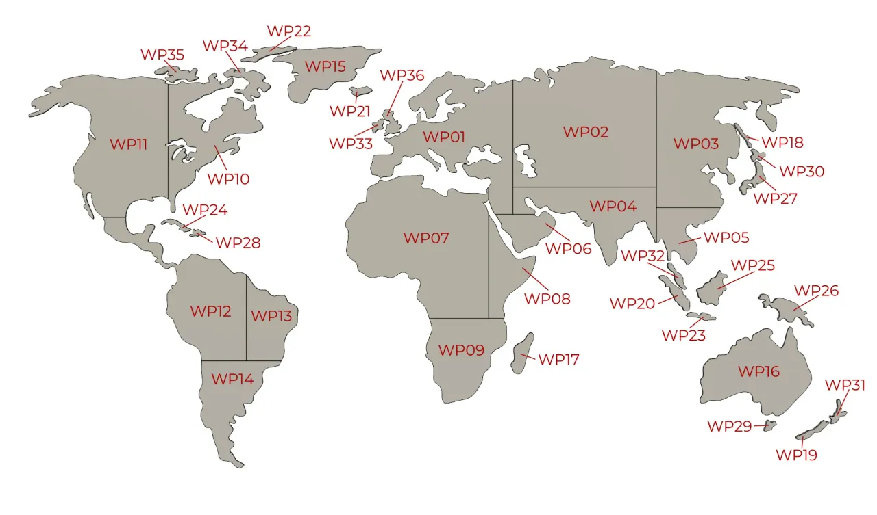 World map wall decor by tolape | Download free STL model | Printables.com