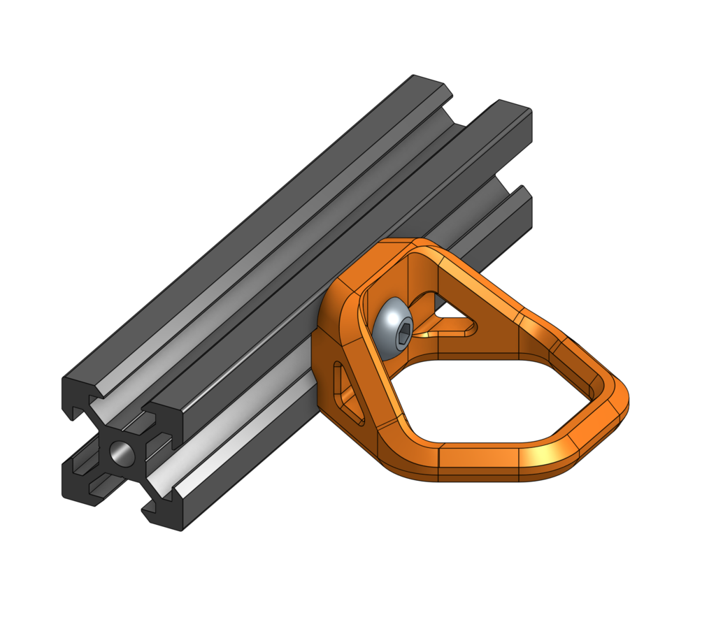 Compact Ball Feet for 2020 V-Slot by knoopx | Download free STL model ...