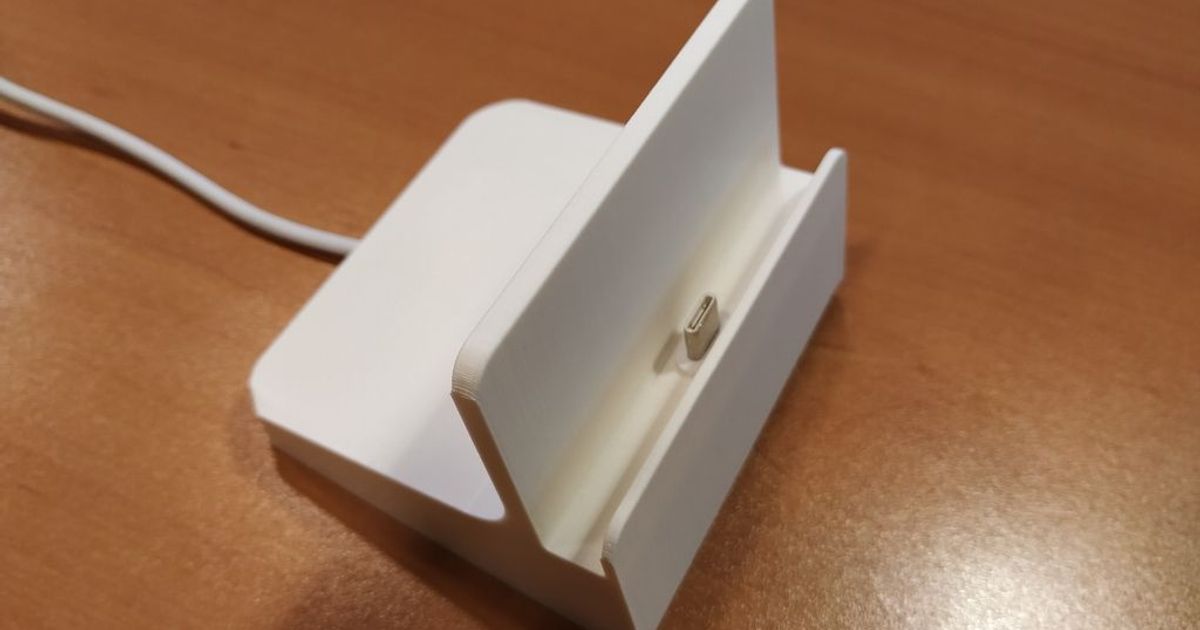 Mobile Phone Dock Fits Xiaomi Mi A2 And Nexus 6p And Others By Knoopx