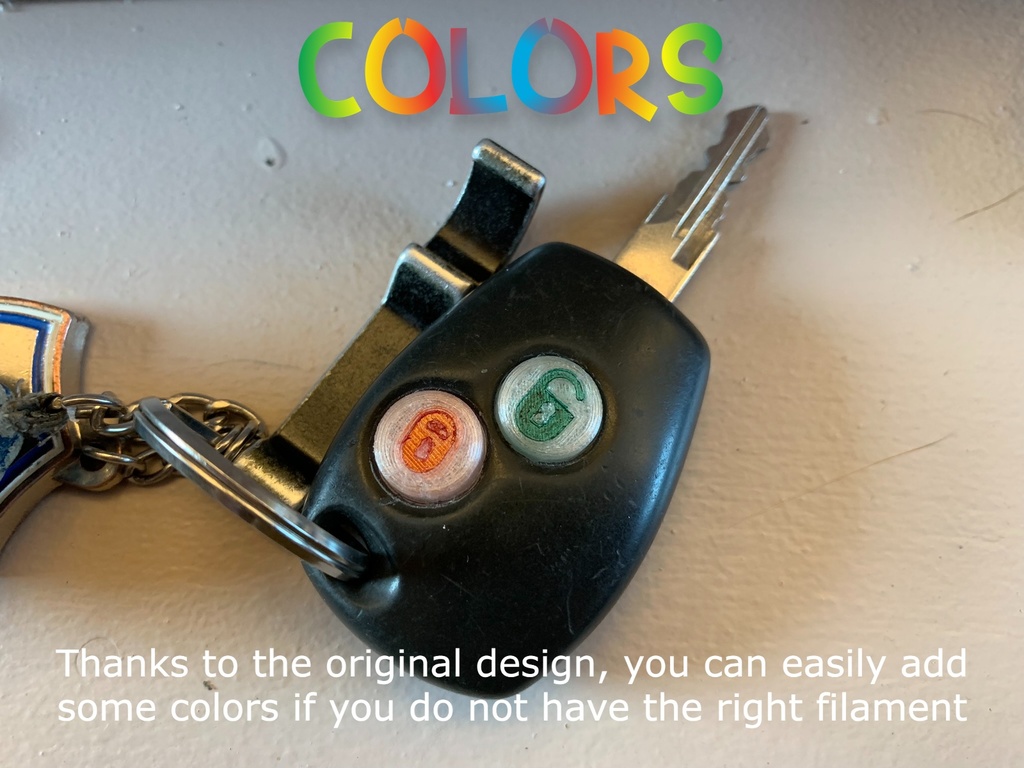 Replacement Car Key Buttons for: Renault Dacia and many more od autora ...