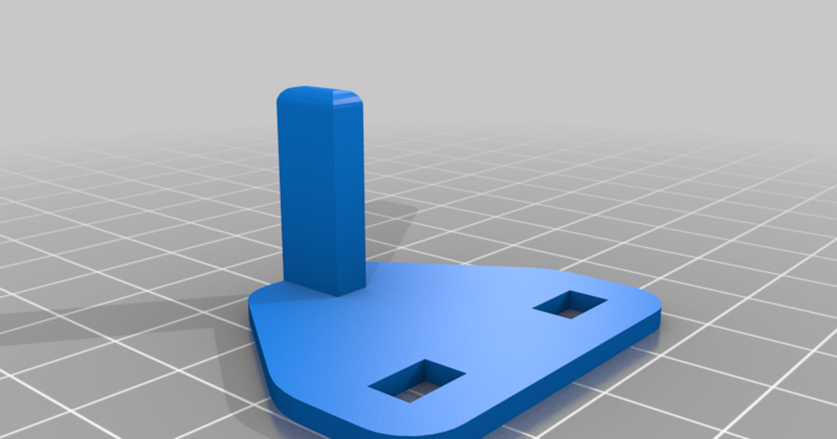 UK socket earth replacement - Thicker Base by samster395 | Download ...