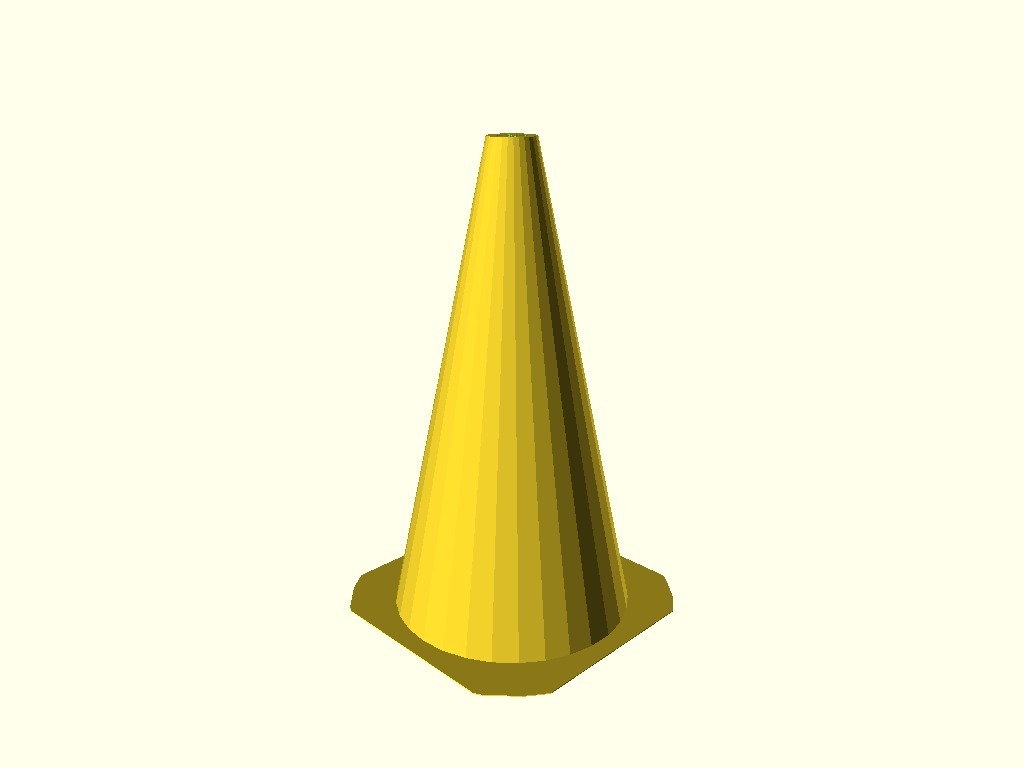 Customisable Traffic Cone - Spiralize by samster395 | Download free STL ...