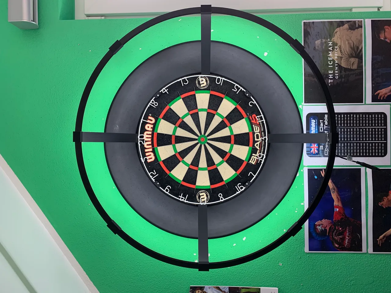 Dart Board LED Light Ring by chriskkk | Download free STL model ...