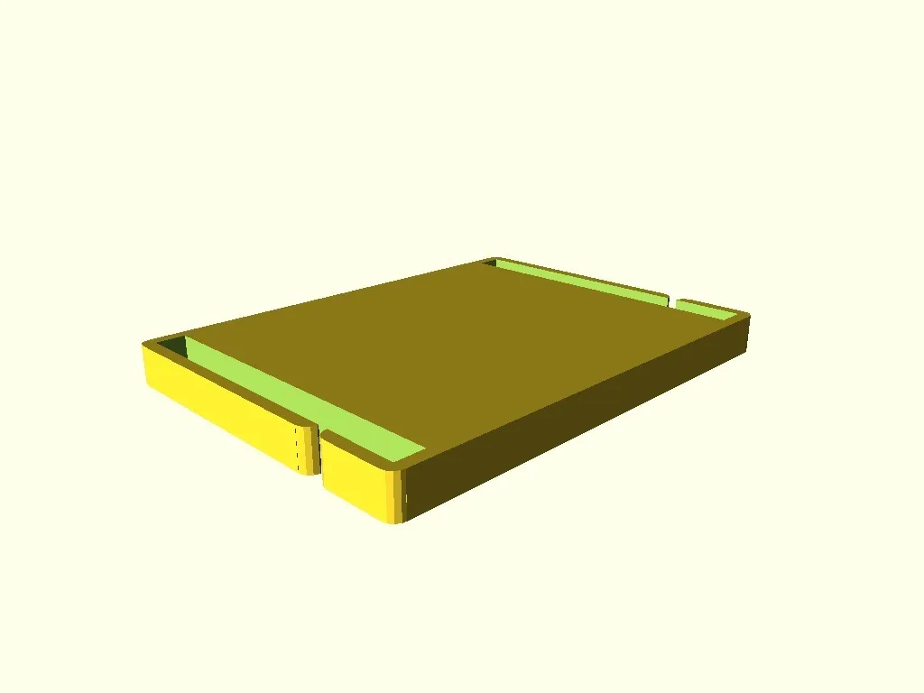 Customizable Blank Molle Mount by samster395 | Download free STL model ...
