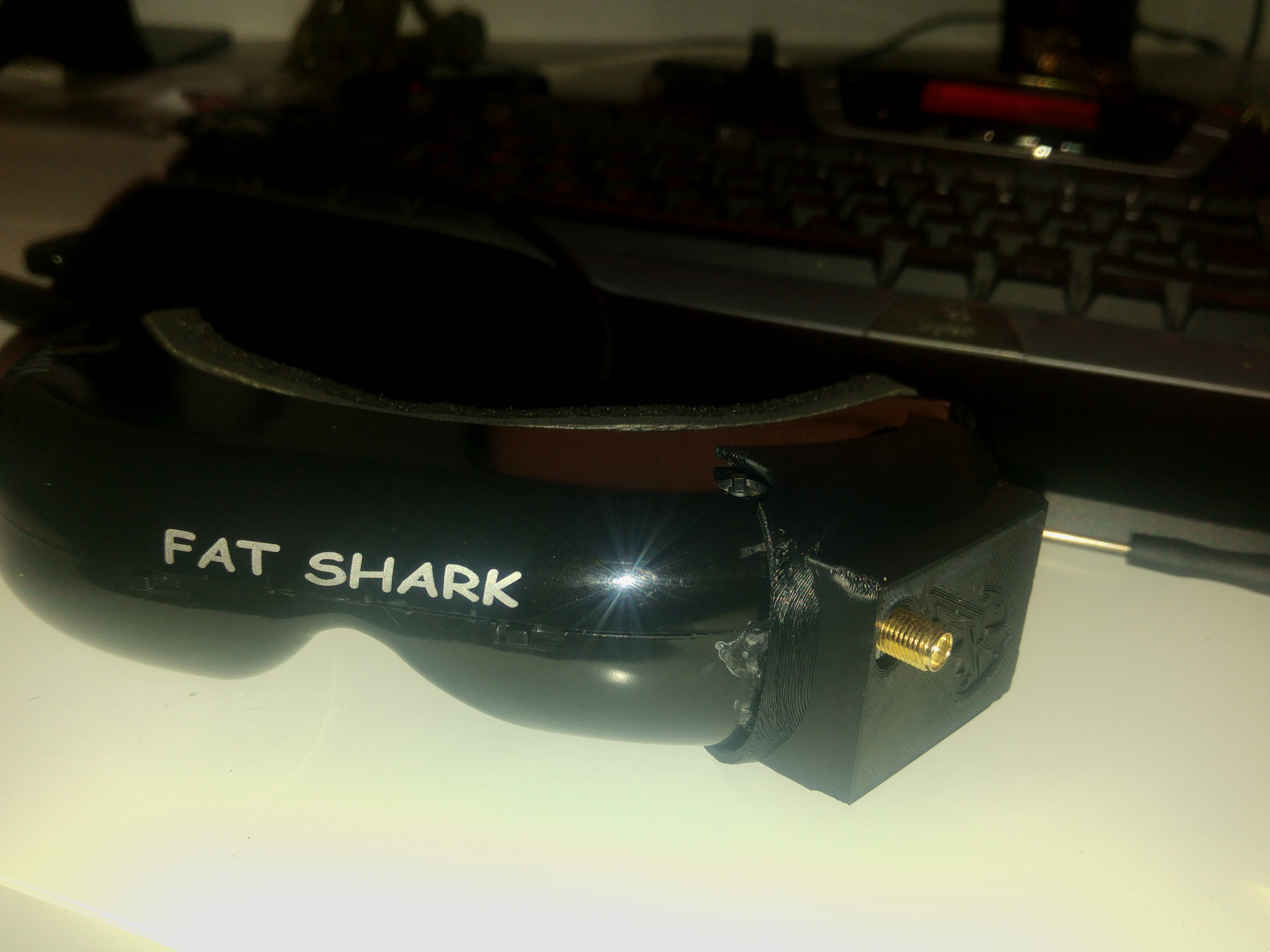Fatshark RCV922 RX cover by chriszero | Download free STL model ...