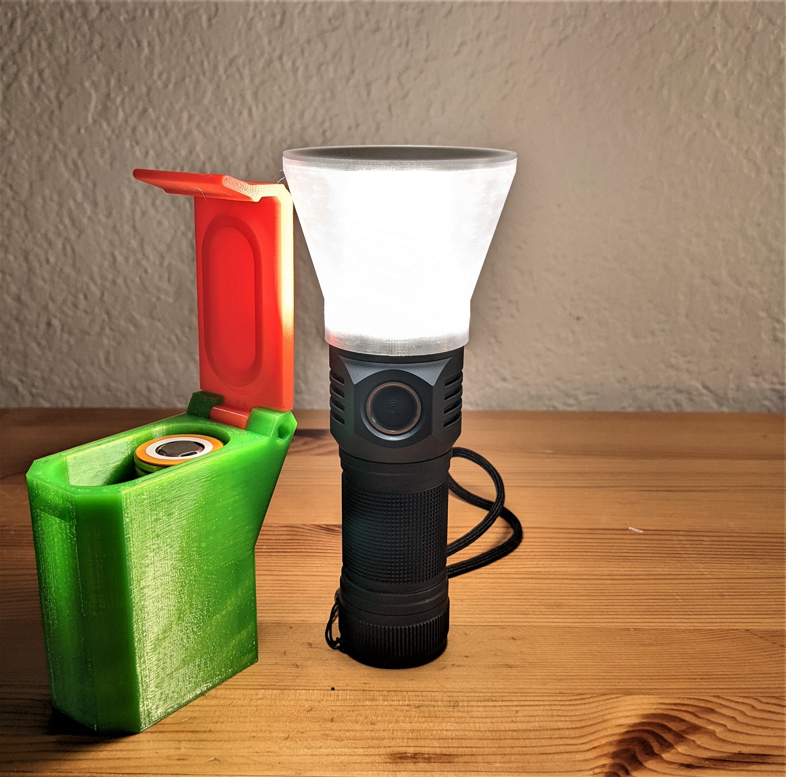 Emisar D4SV2 Flashlight Diffuser by Spicy3d | Download free STL model ...