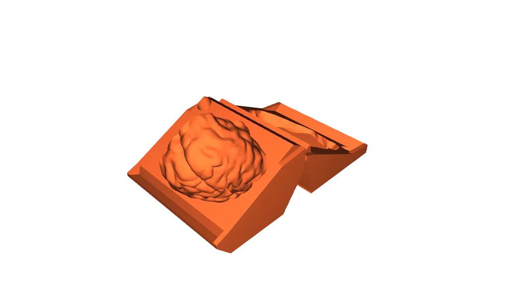 Brain Play-Doh Mold by Riley CLZ Tech Studio | Download free STL model ...