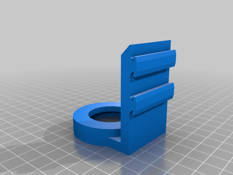 Ring Indoor Camera 40x40 slot Mount by Wavz3D | Download free STL model ...