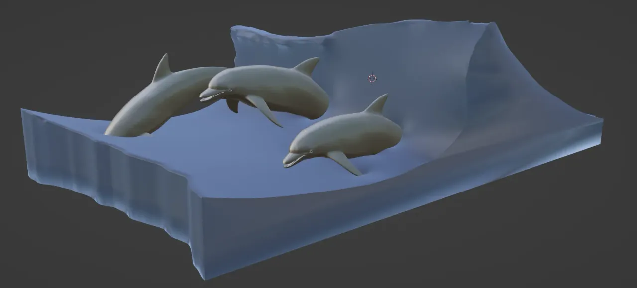 Dolphin Pod by Jaepoc | Download free STL model | Printables.com