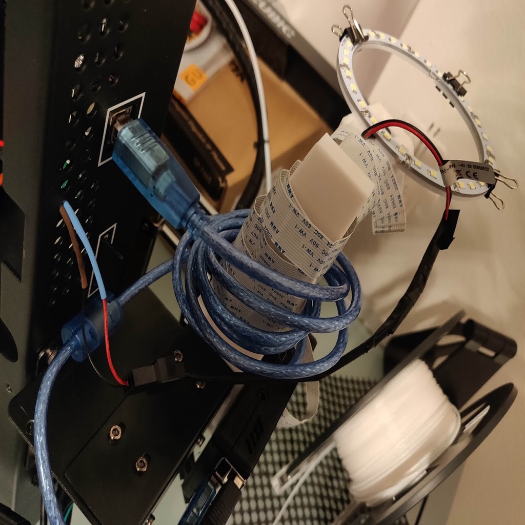 RPi Camera Enclosure Front with LED Ring Holder by sudo | Download free ...