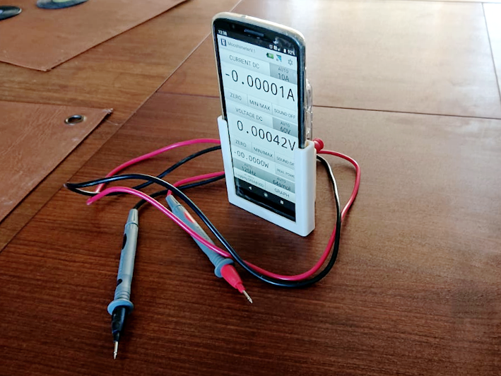 Mooshimeter and smartphone holder by Jan-Maarten | Download free STL ...