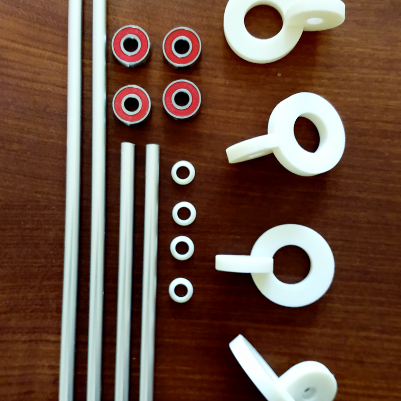Minimalist 2.3 kg filament spoolholder and filament guide by Jan ...